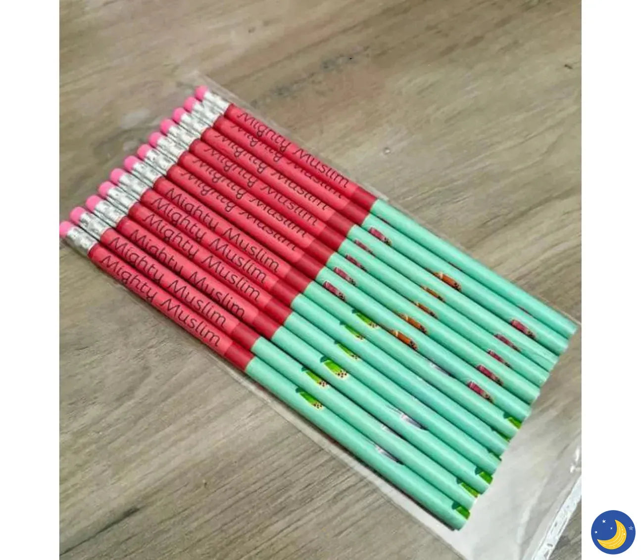Mighty Muslim Pencils | Islamic Stationary | Crescent Moon Bookstore ...
