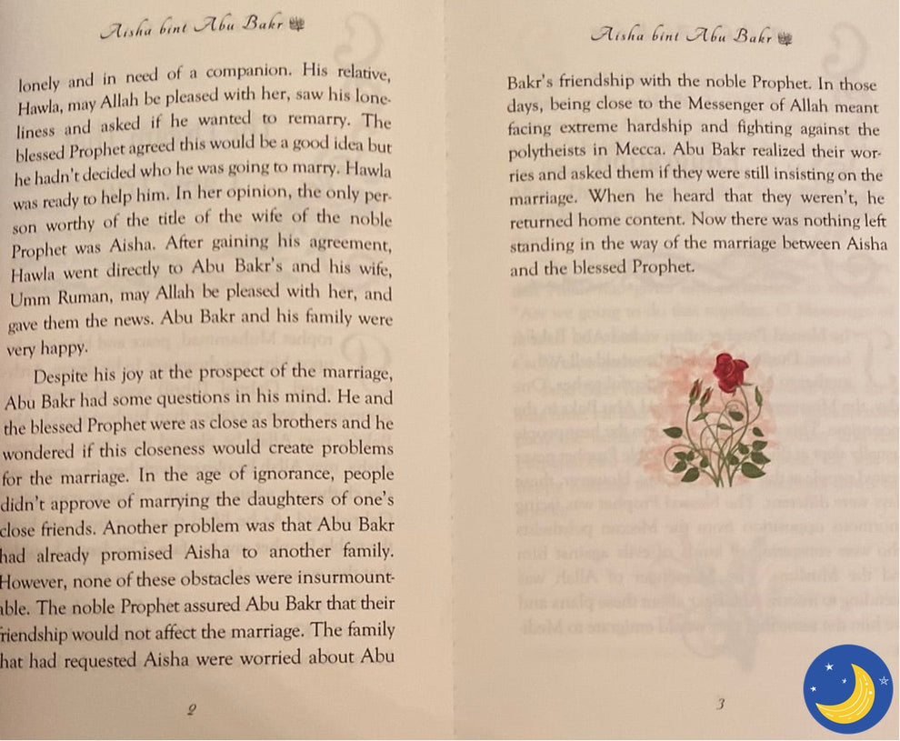 Aisha Bint Abu Bakr | The Age of Bliss Series | Crescent Moon Store