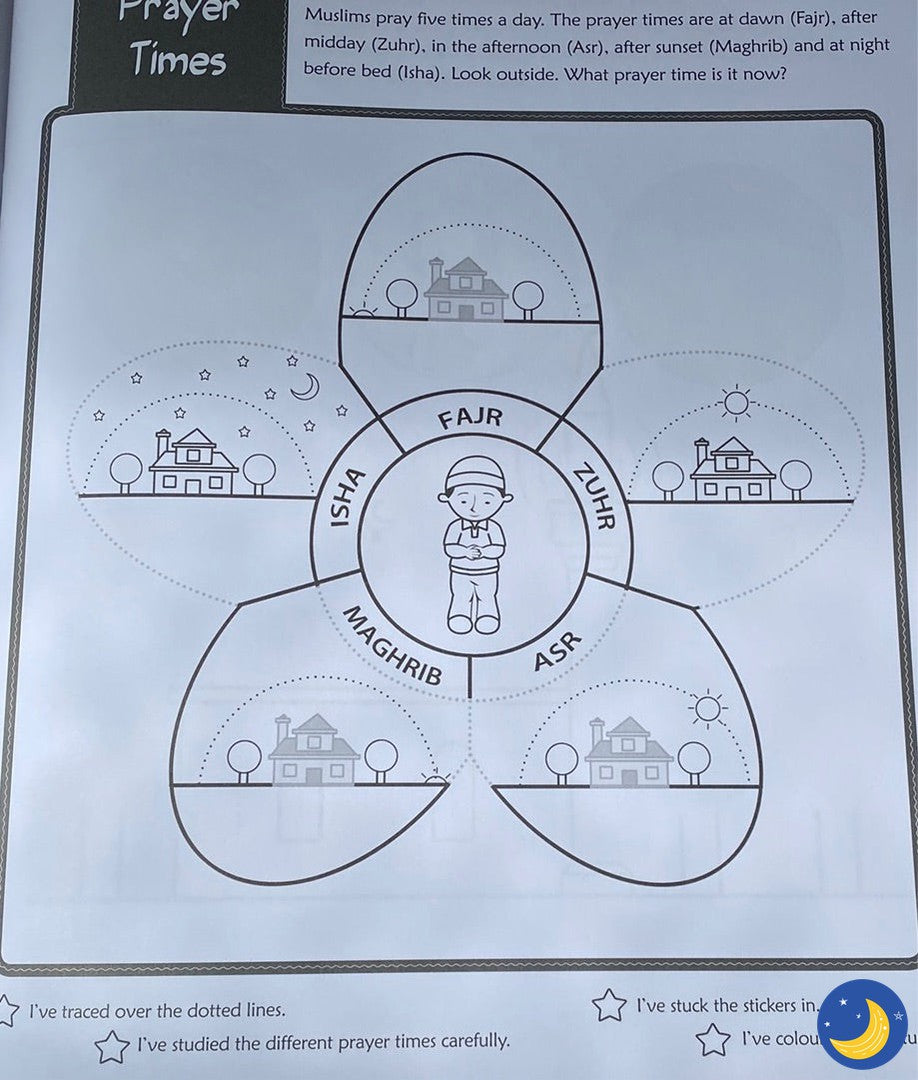 All About Prayer (Salah) Activity Book | Islamic Activity Books ...